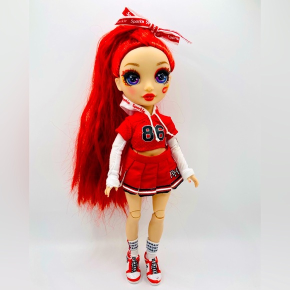 Toys | Rainbow High Cheer Ruby Anderson Doll Red Cheerleader Mga Series 1 | Poshmark